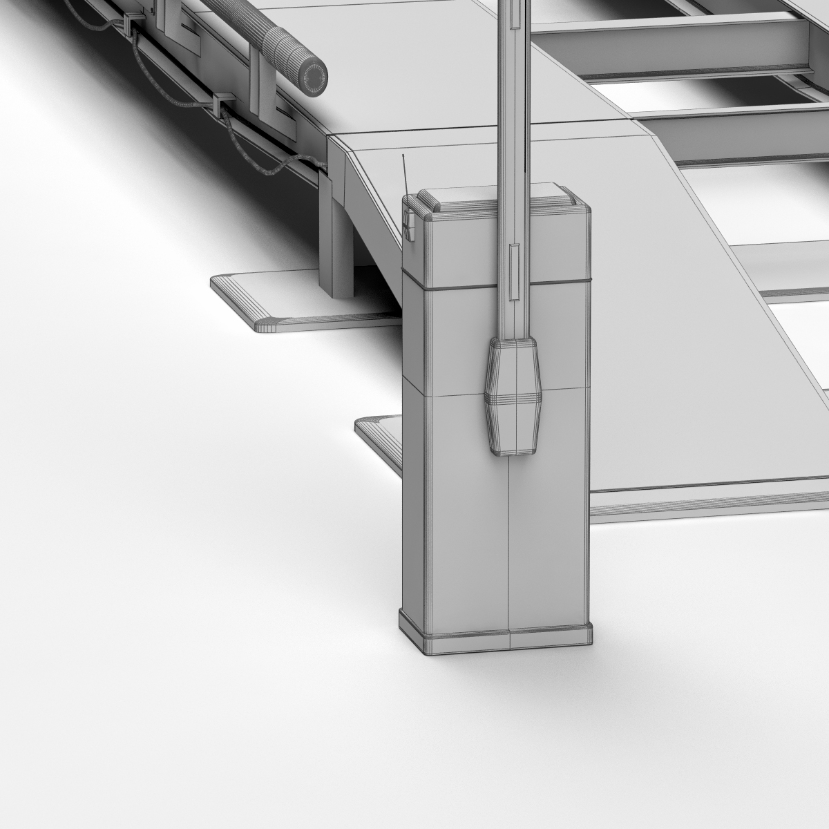 truck scales 3d model