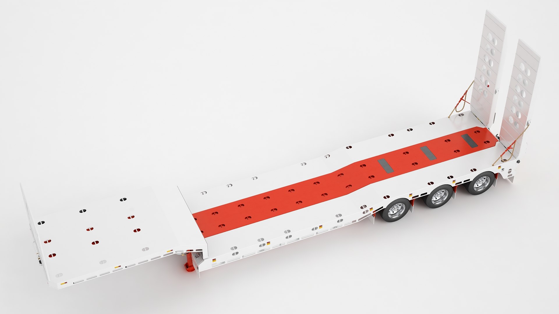 Drake Trailers Steerable Widener Low Loader 01 3D model - TurboSquid ...