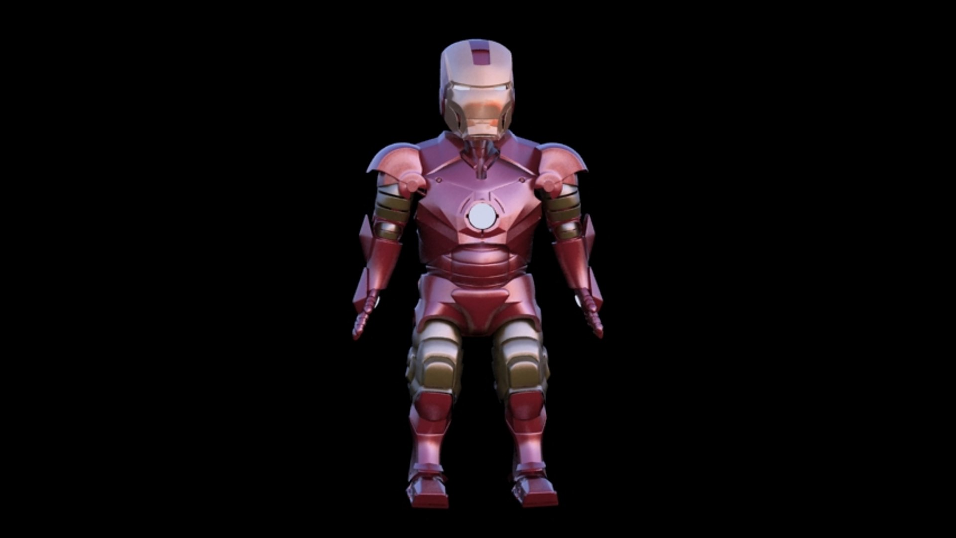 Iron Boy 3d Model