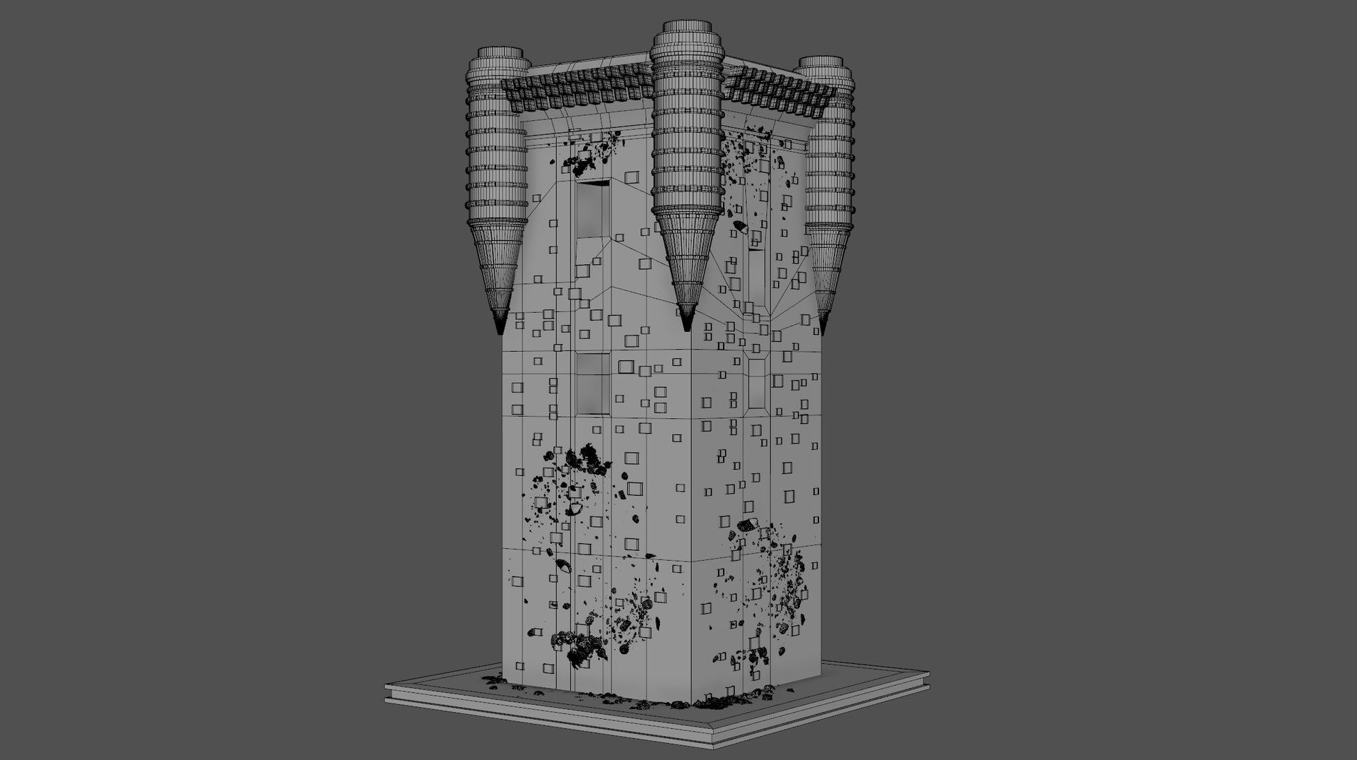 Free Ancient Spanish Tower 3D Model - TurboSquid 2288510