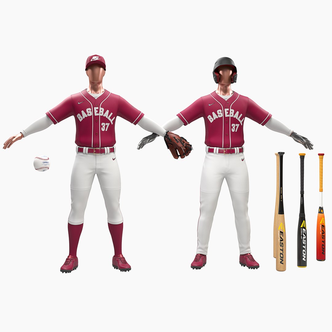 Baseball Uniform 3D Model - TurboSquid 2147250