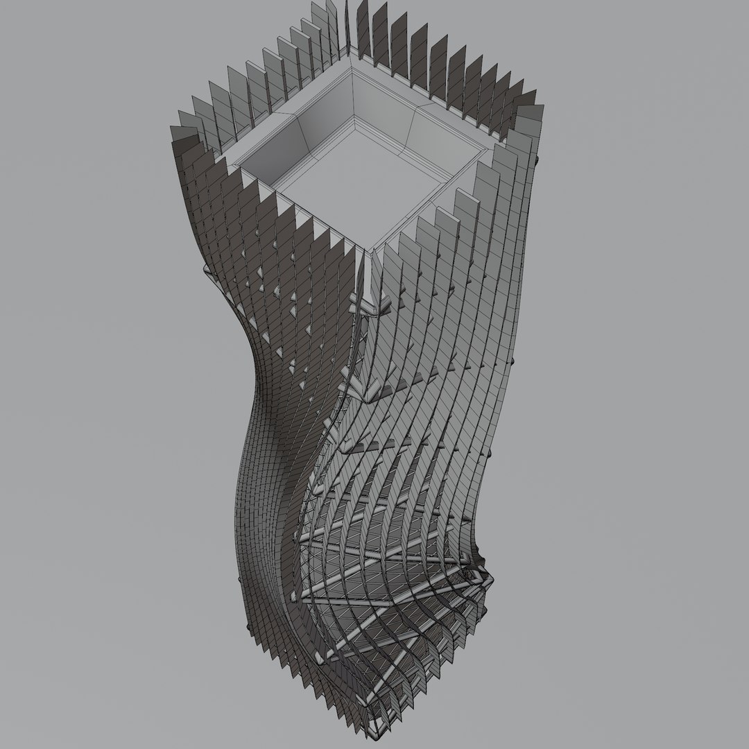 Futuristic Non-Existent Realistic Building 01 3D Model - TurboSquid 1968779
