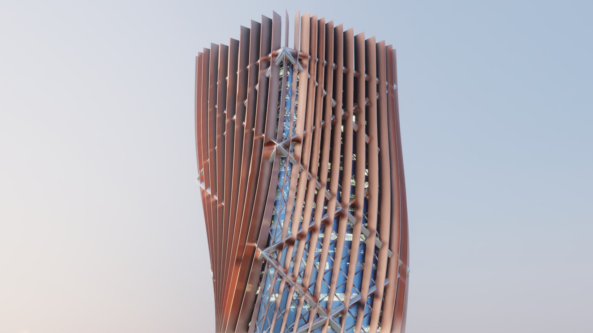 Futuristic Non-Existent Realistic Building 01 3D Model - TurboSquid 1968779