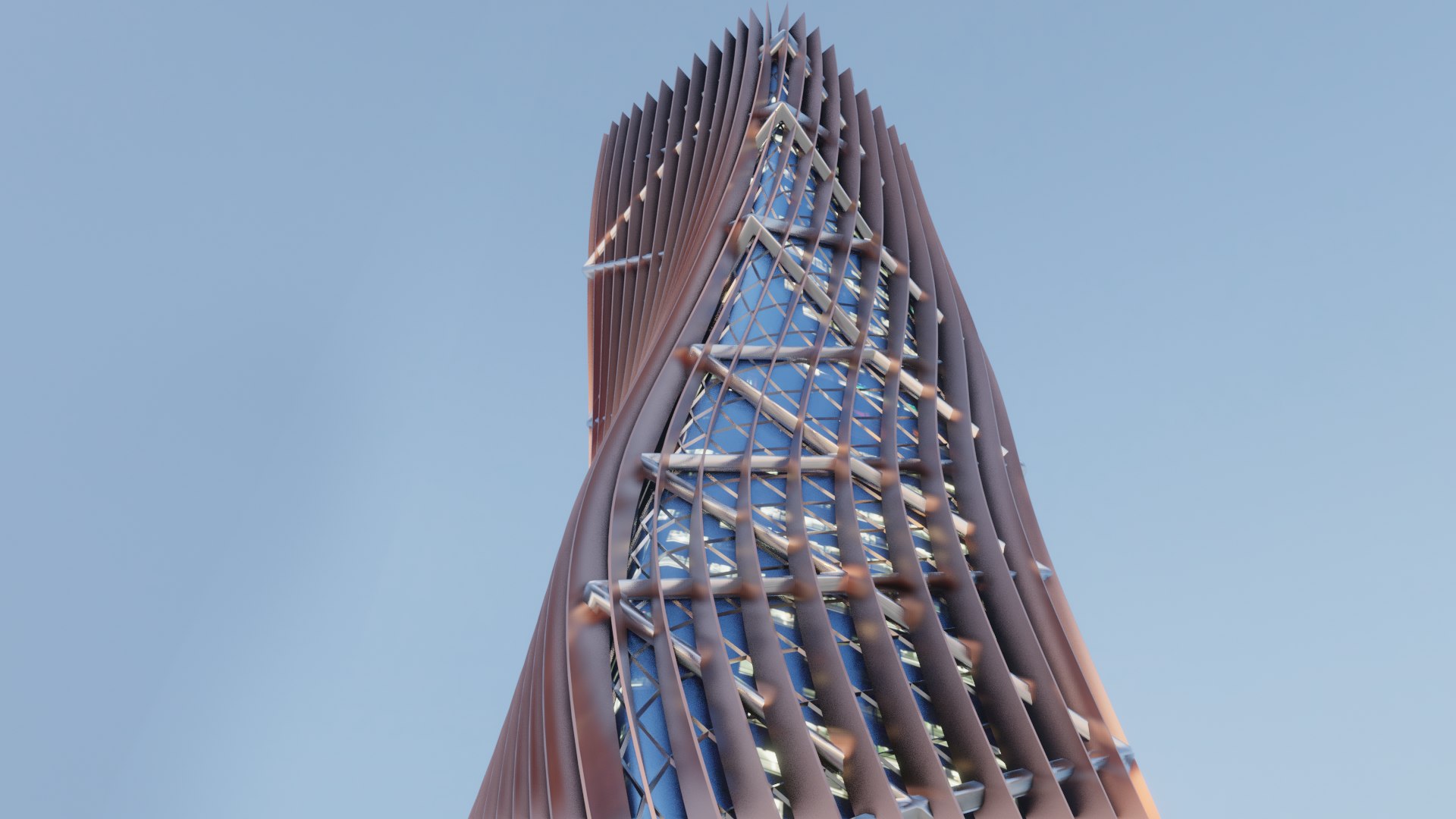 Futuristic Non-Existent Realistic Building 01 3D Model - TurboSquid 1968779