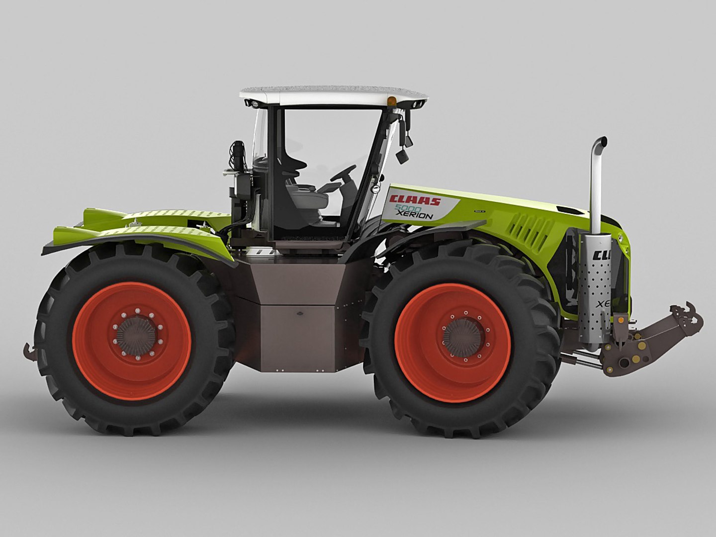 Claas Xerion Tractor 3d 3ds