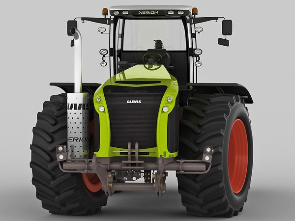 claas xerion tractor 3d 3ds