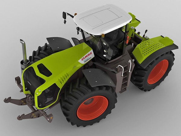 claas xerion tractor 3d 3ds