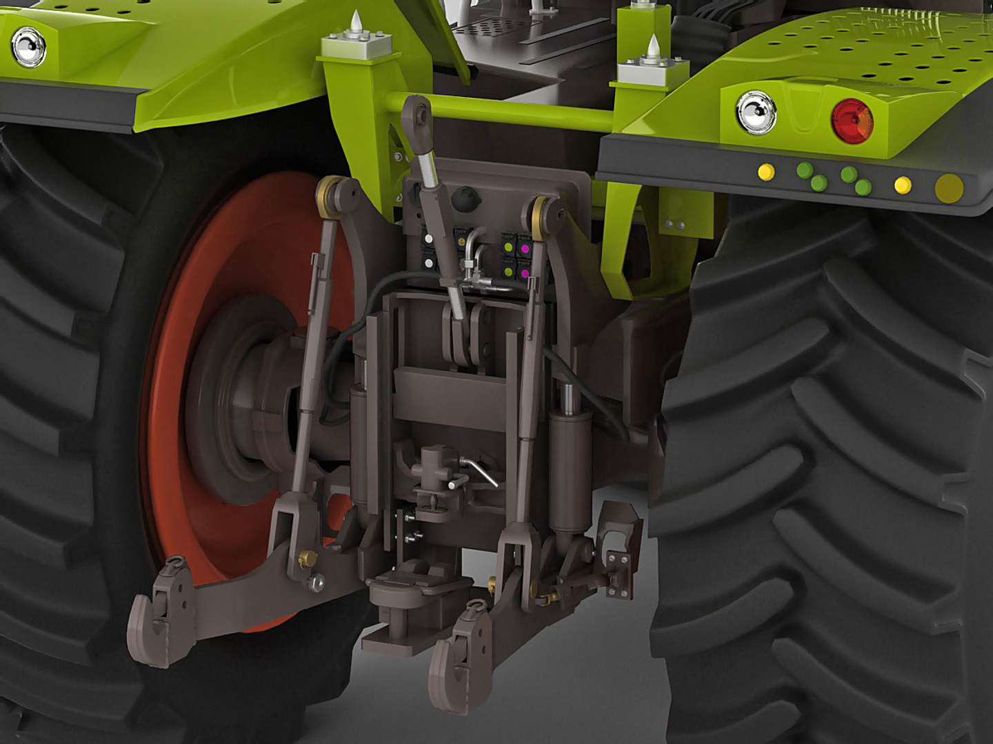 claas xerion tractor 3d 3ds