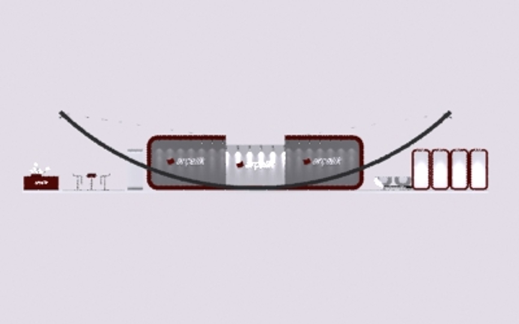 3d Exhibition Trade Modular Model