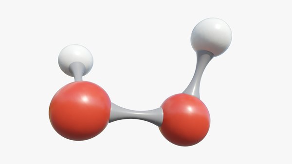 3D Hydrogen Peroxide Molecule With PBR 4K 8K model - TurboSquid 1944246