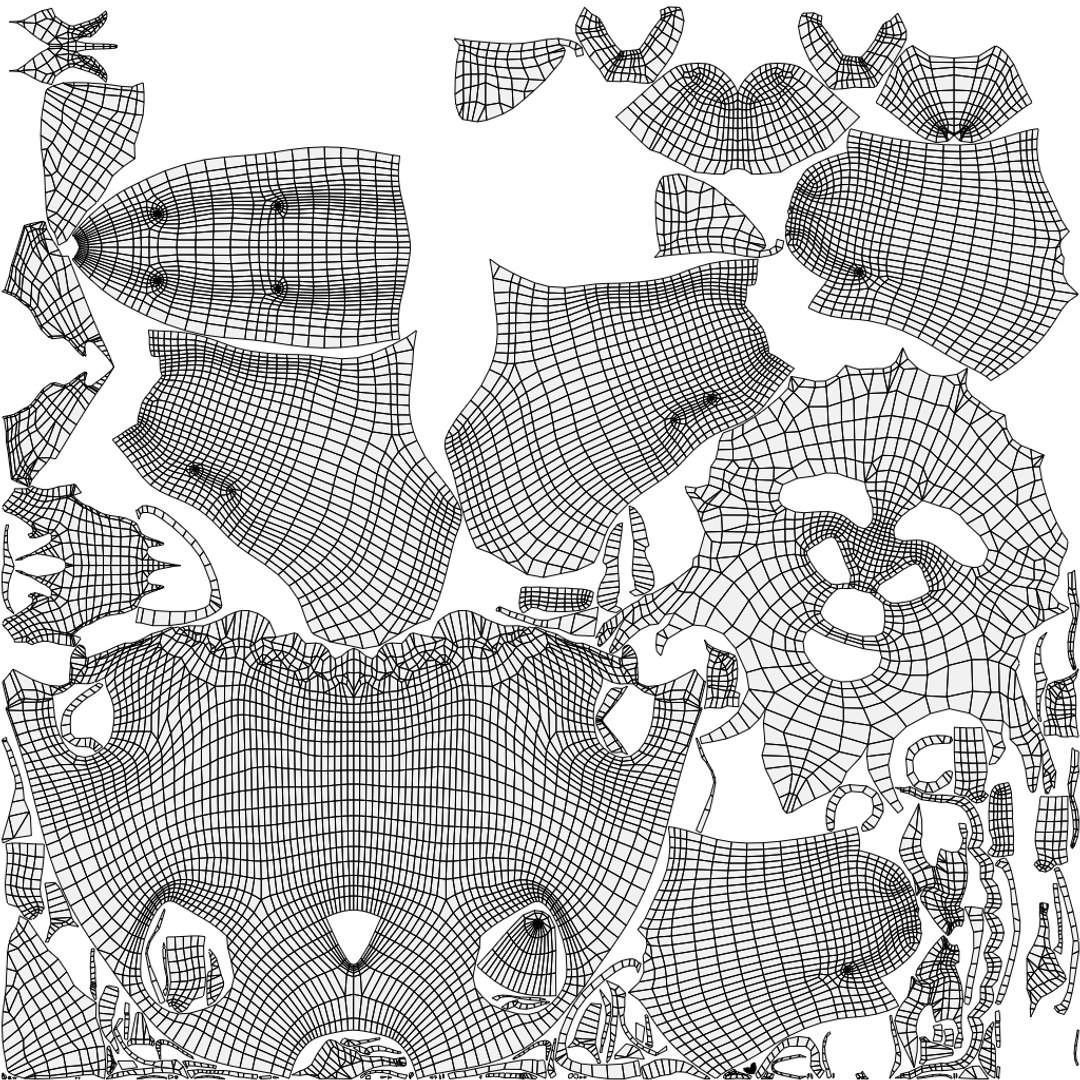 Mystic DOG Azure Kitsune Warrior Fox 3D Model Stylised Cartoon ...