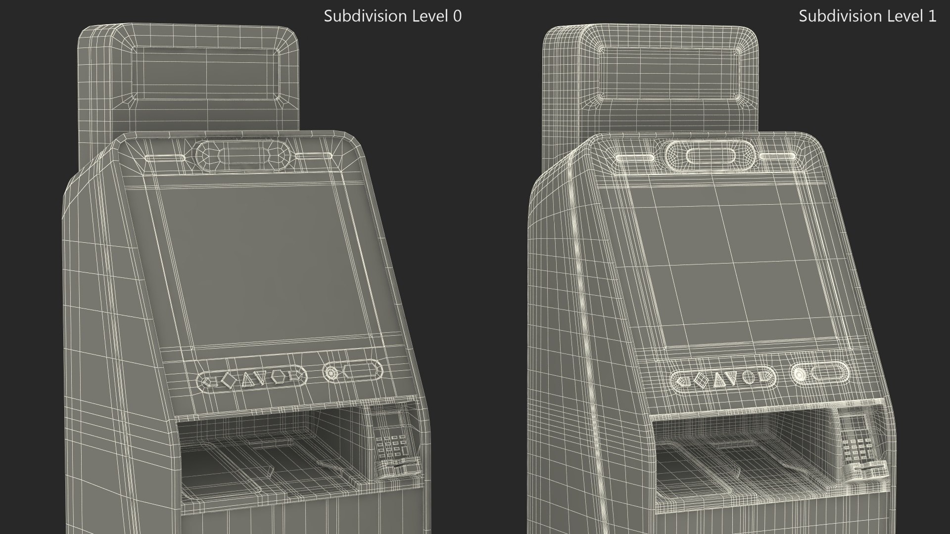 Airport Smart Self Check In Terminal Model - TurboSquid 2159232