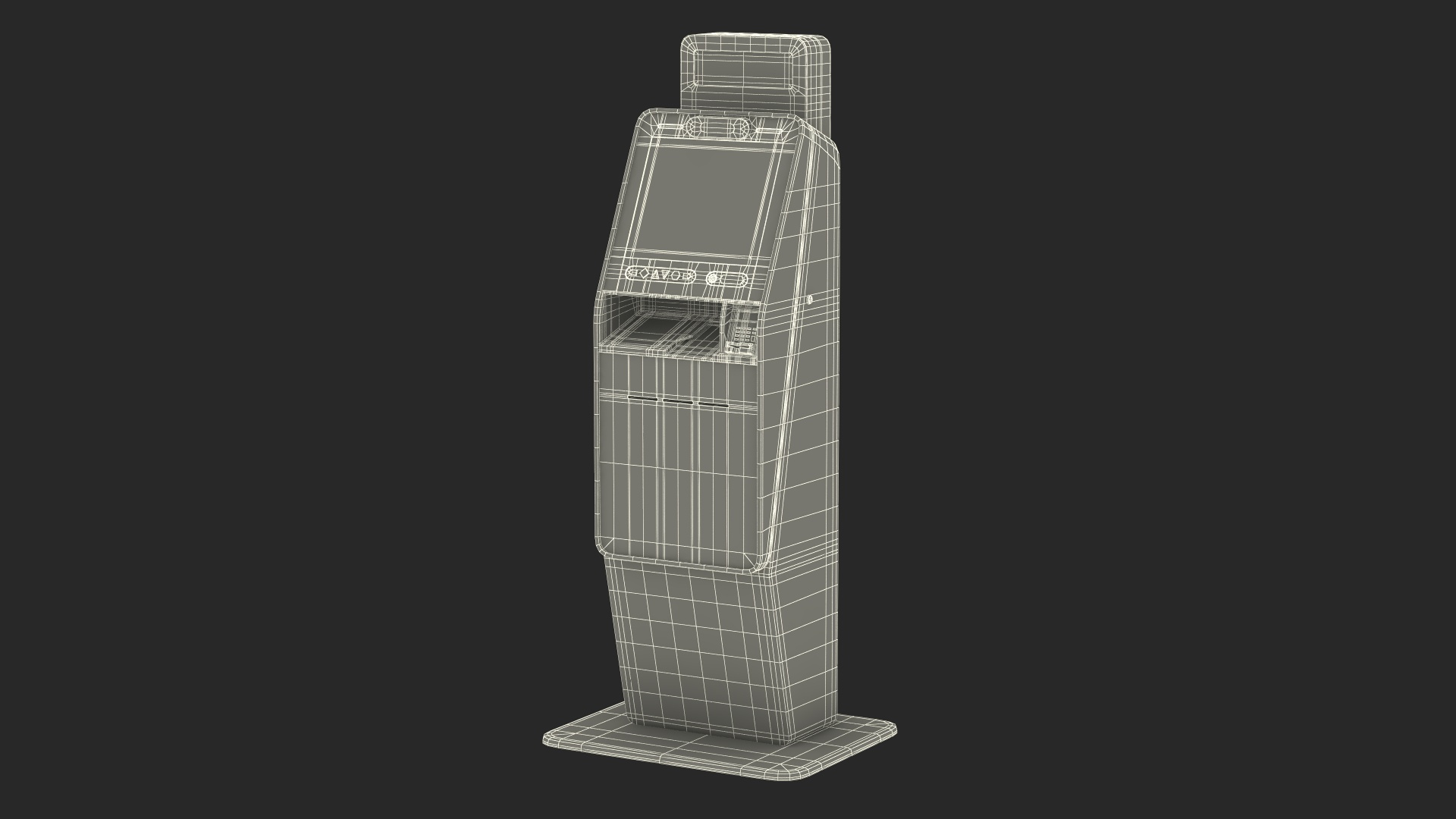 Airport Smart Self Check In Terminal Model - TurboSquid 2159232
