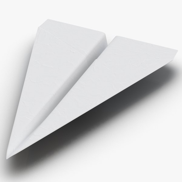 Paper Airplane 3D Models for Download | TurboSquid