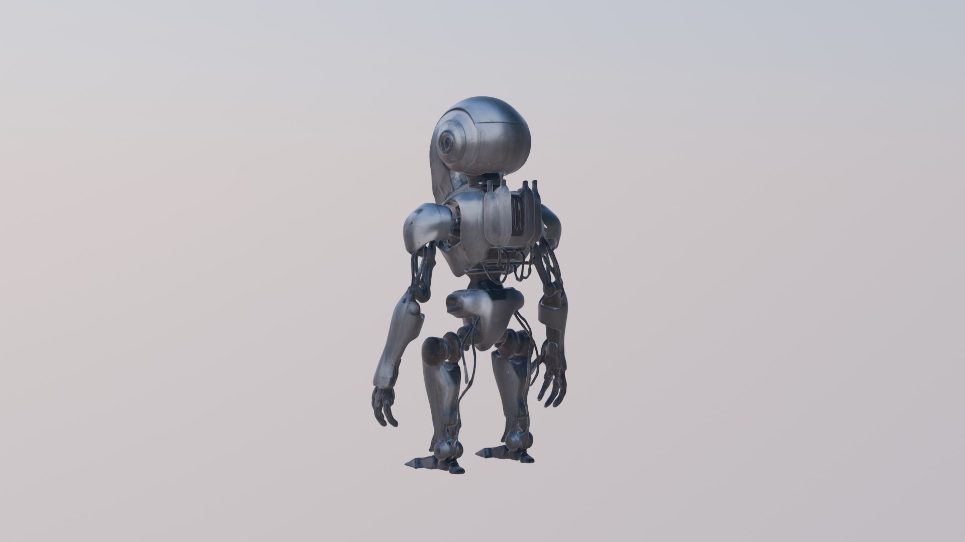 Futuristic Robot 2 3D Model - TurboSquid 2319477