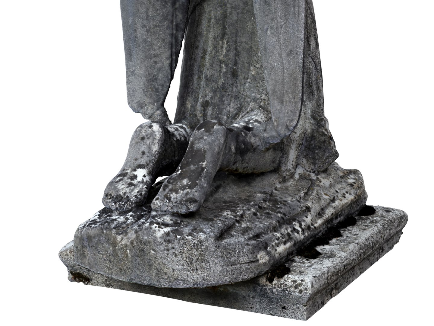 Cemetery Statue Scan 3D Model - TurboSquid 1634471