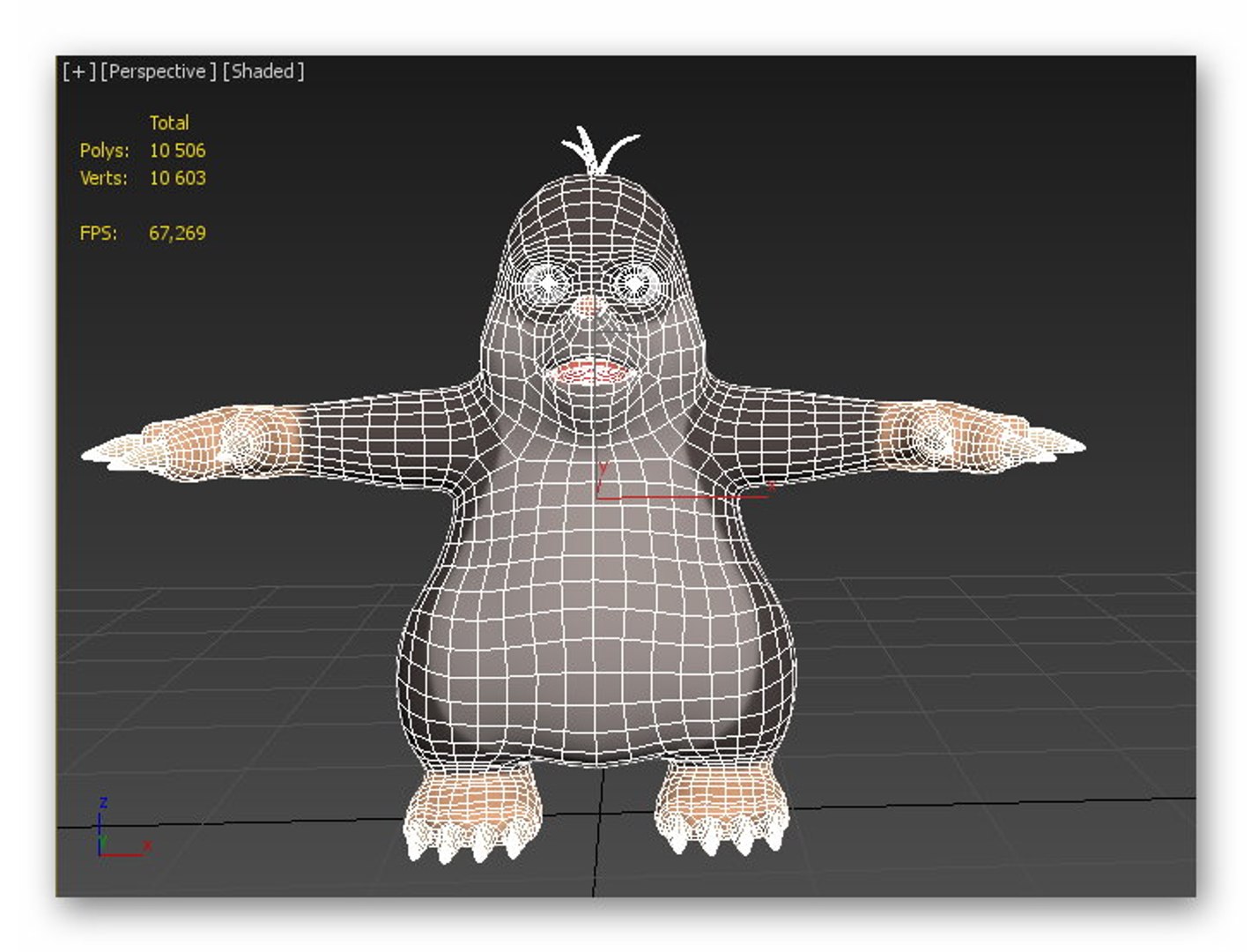 3D Cartoon Mole Toon Model - TurboSquid 1667747