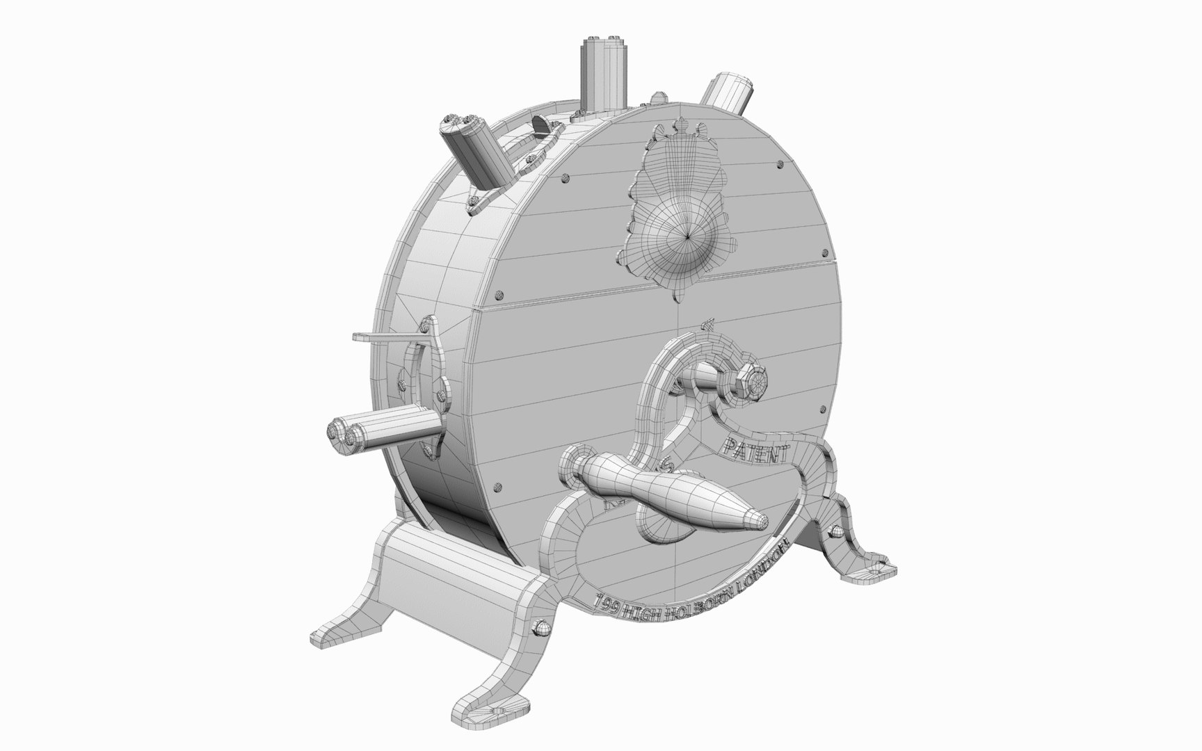 Victorian Knife Cleaner Model - TurboSquid 2243033