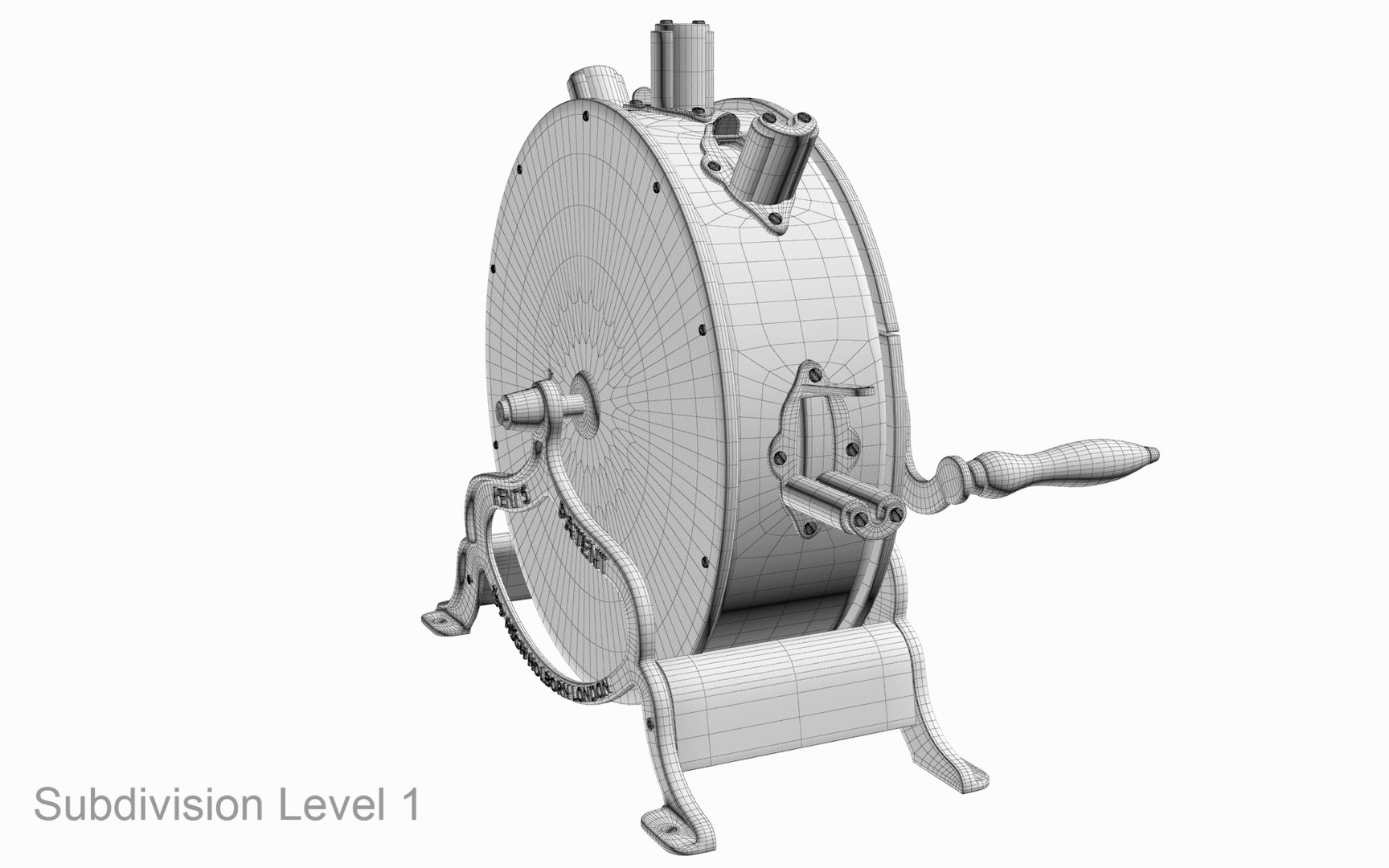 Victorian Knife Cleaner Model - TurboSquid 2243033
