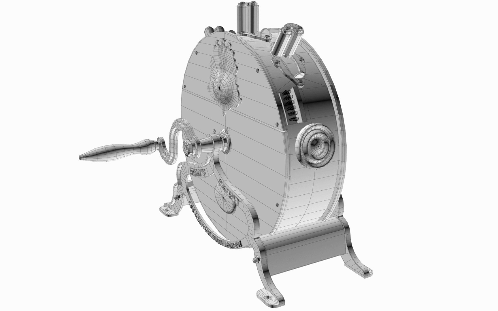 Victorian Knife Cleaner Model - TurboSquid 2243033