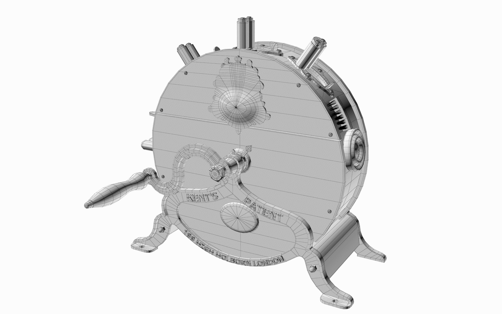 Victorian Knife Cleaner Model - TurboSquid 2243033