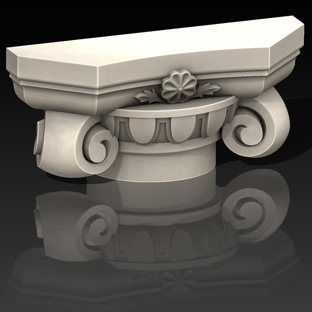 Maya Column Capital