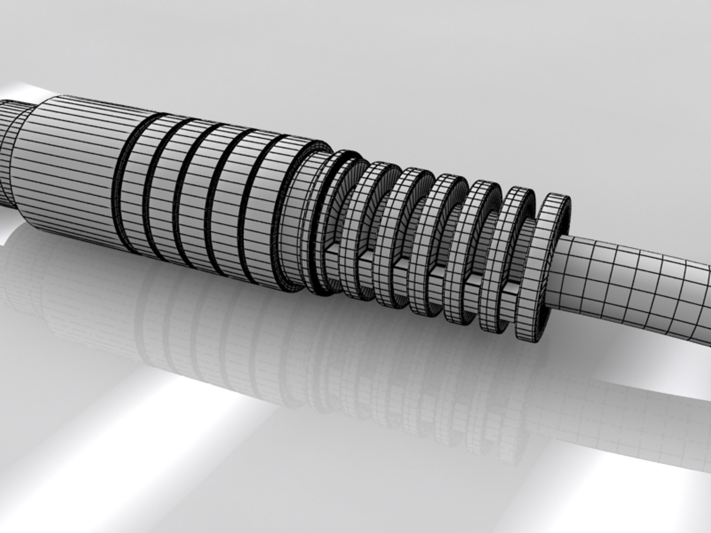 3d Video Cable Model