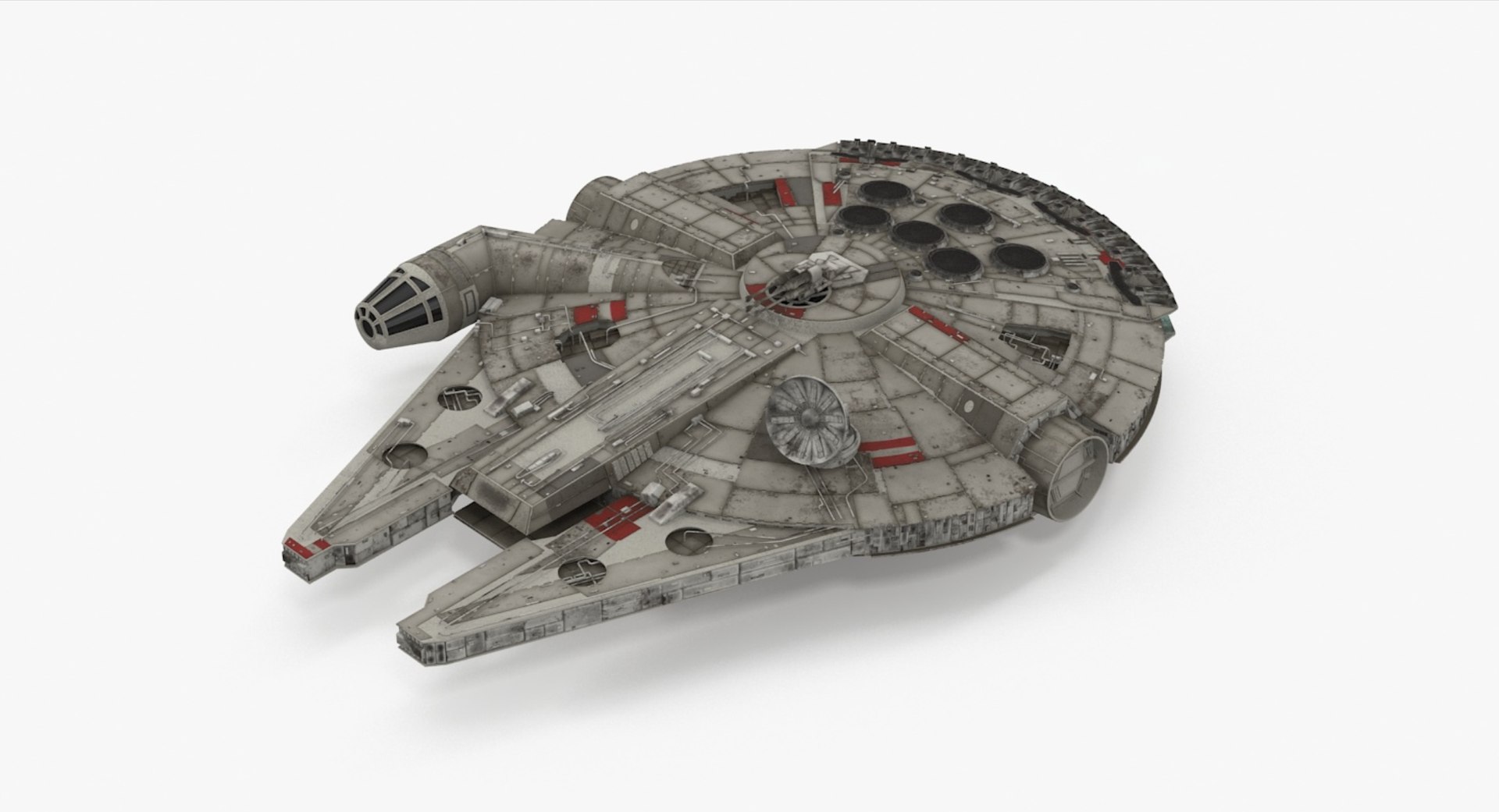 3d Model Millennium Falcon