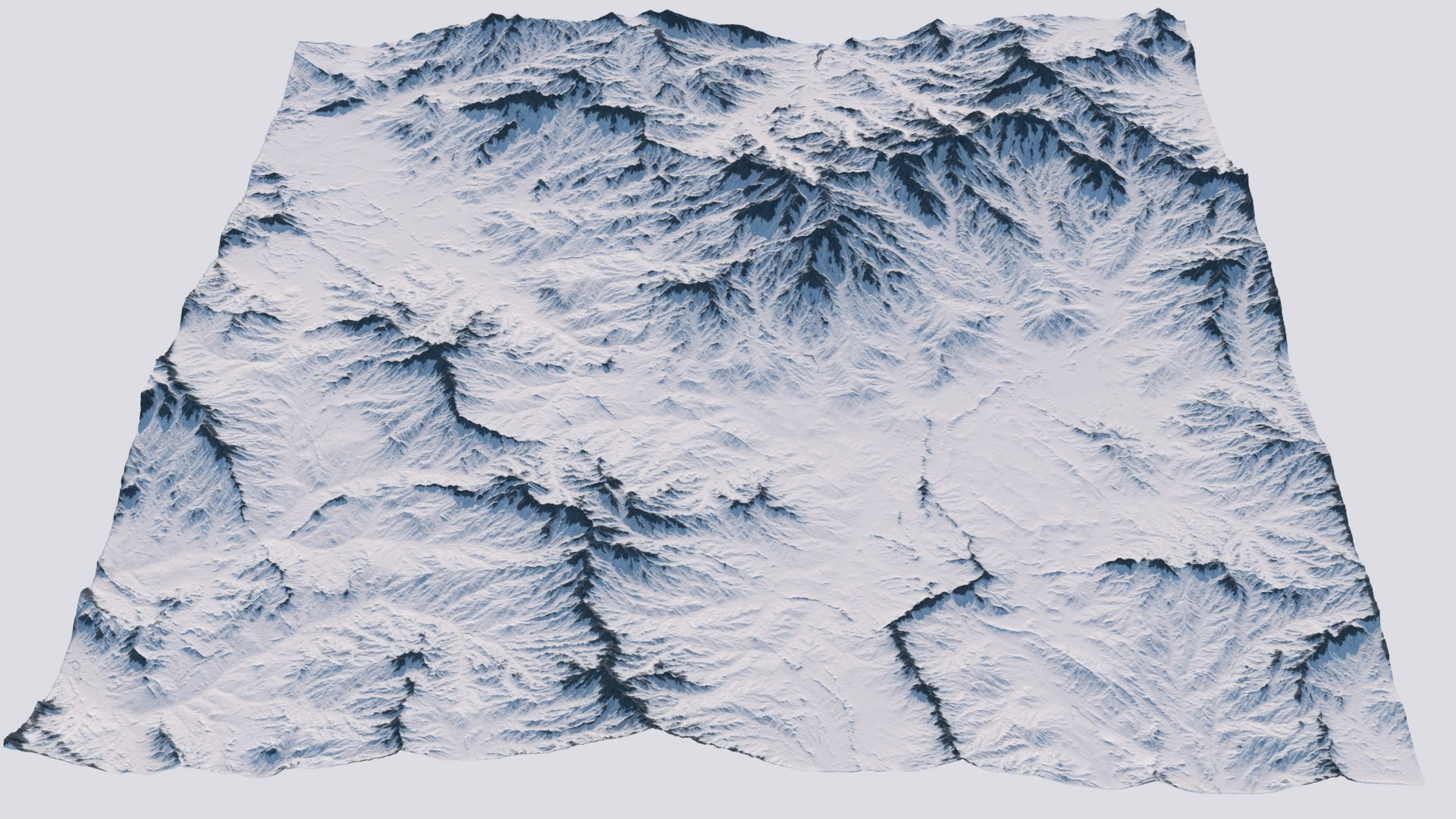 Mountain Range V1 3D Model - TurboSquid 1830991