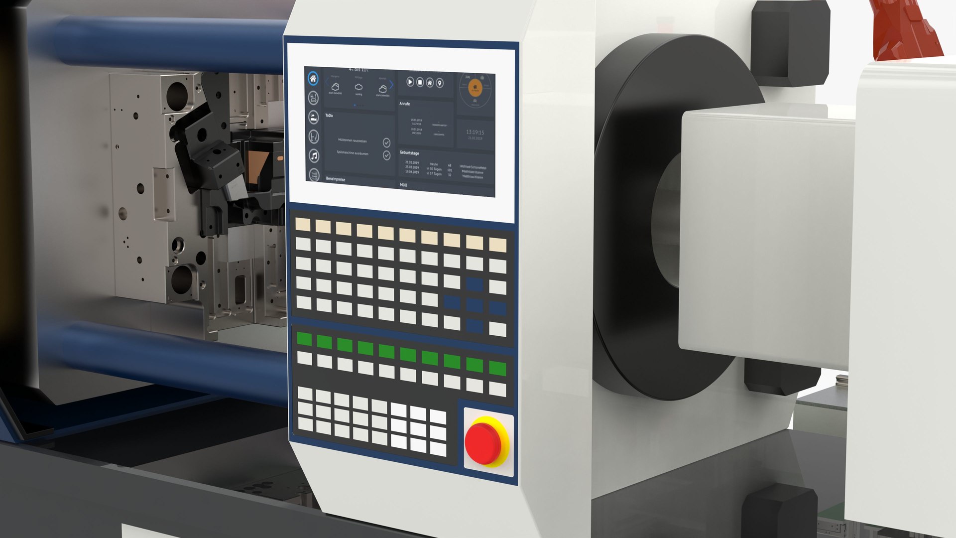 Automatic Bracket Loading Injection Machine 3D model - TurboSquid 2065992