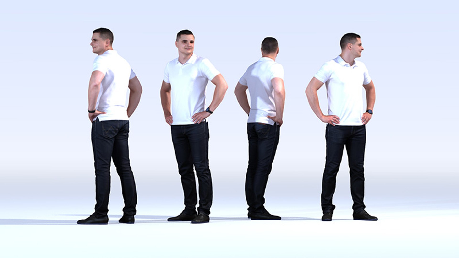 People - Urban Vol 1 3D Model - TurboSquid 1218436