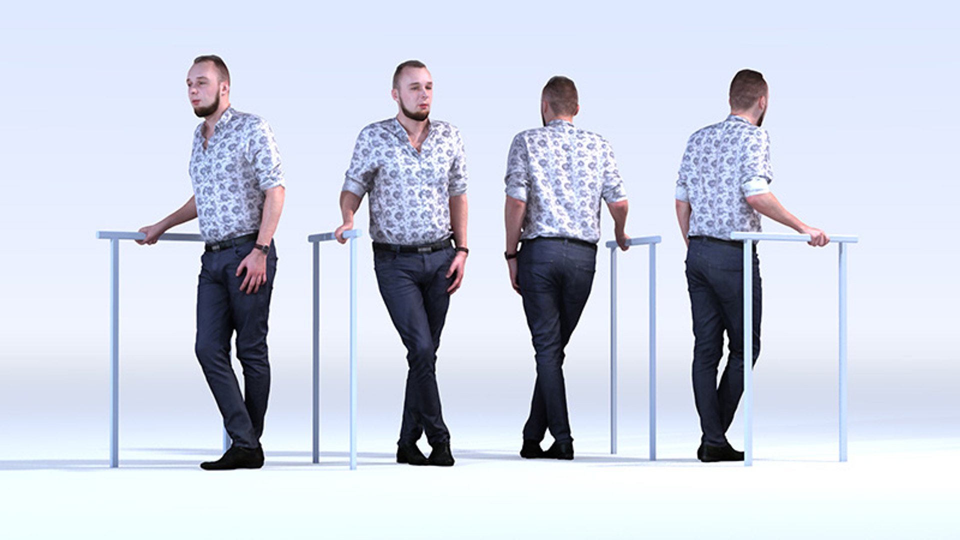 People - Urban Vol 1 3D Model - TurboSquid 1218436