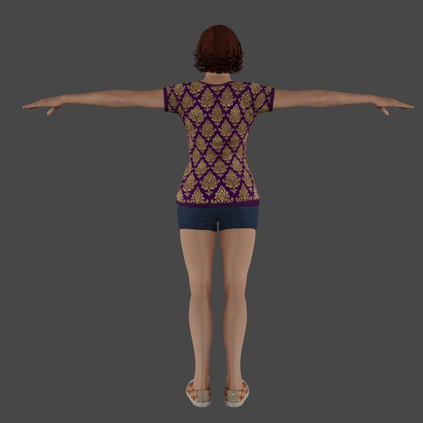 3D model woman isabella ready games - TurboSquid 1601981