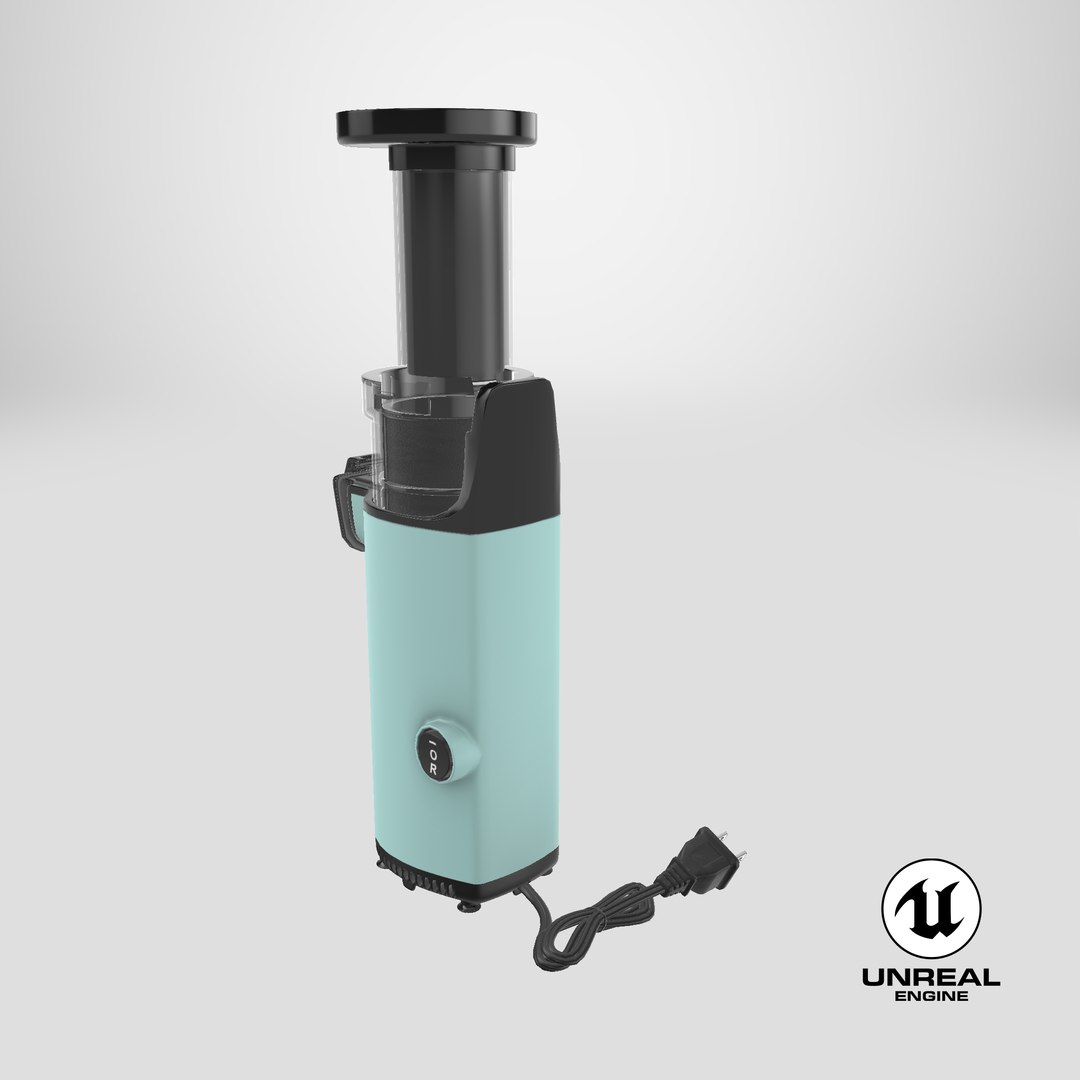 3D model Juicer Device Box Blank and Generic Label(1) - TurboSquid 2134226