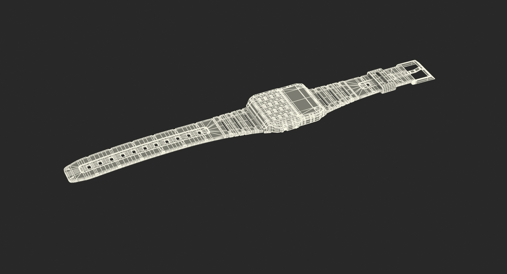 Casio Retro Calculator Watch 3D - TurboSquid 1265080