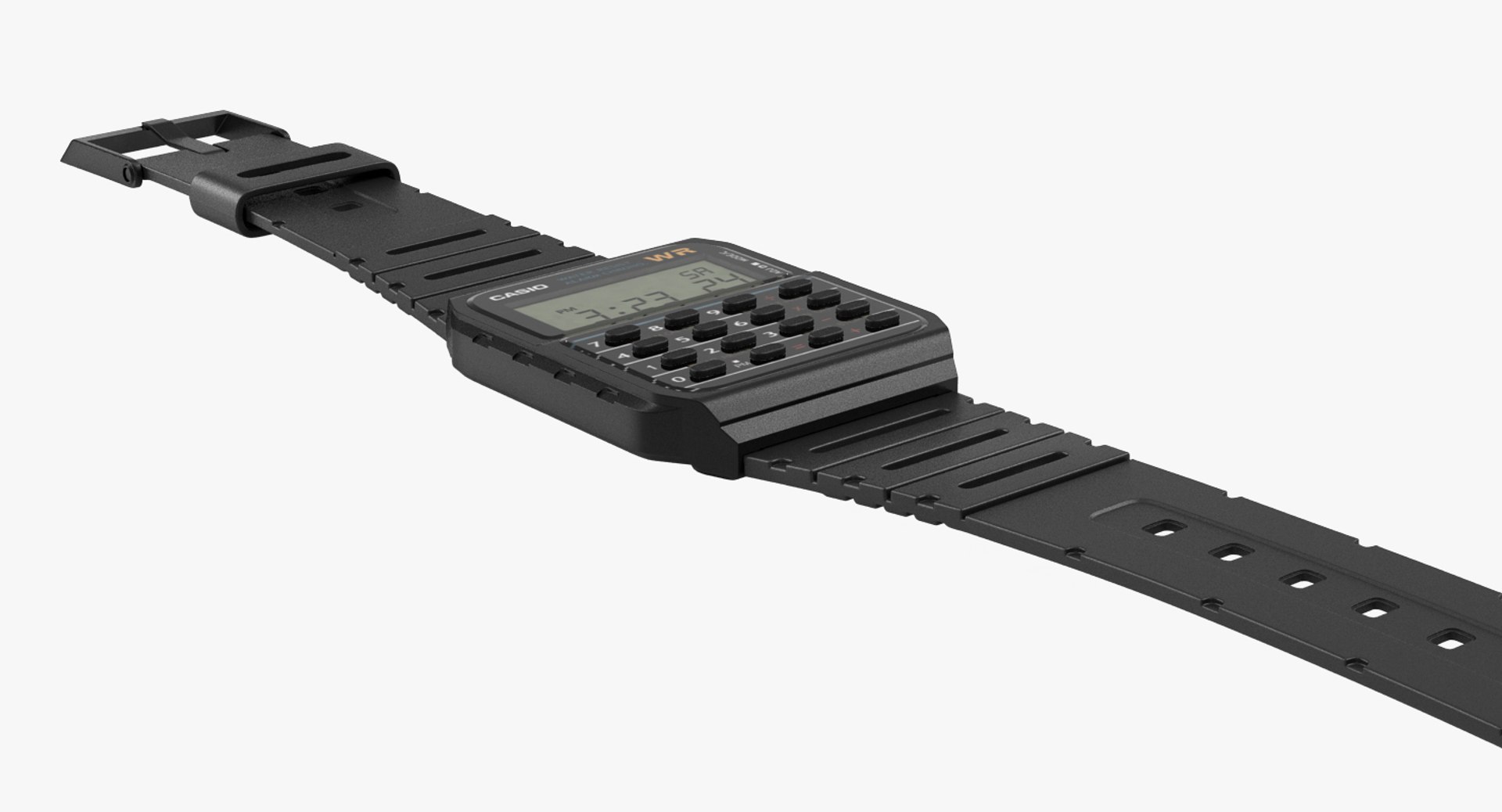 Casio Retro Calculator Watch 3D - TurboSquid 1265080