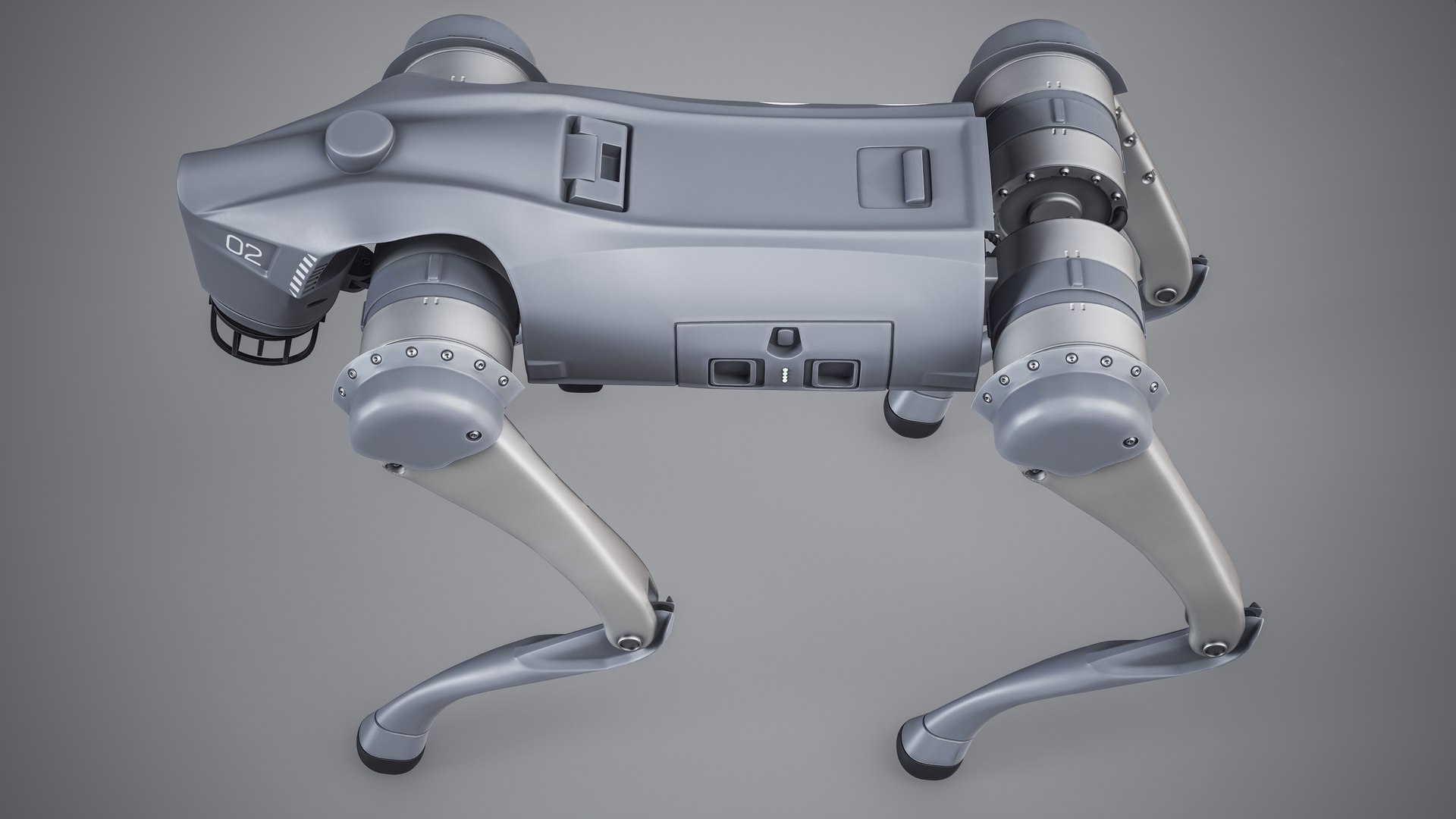 Unitree Go2 Robot Dog PBR Model - TurboSquid 2109022