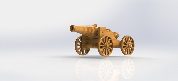 Solidworks Assembly Gun Models | TurboSquid