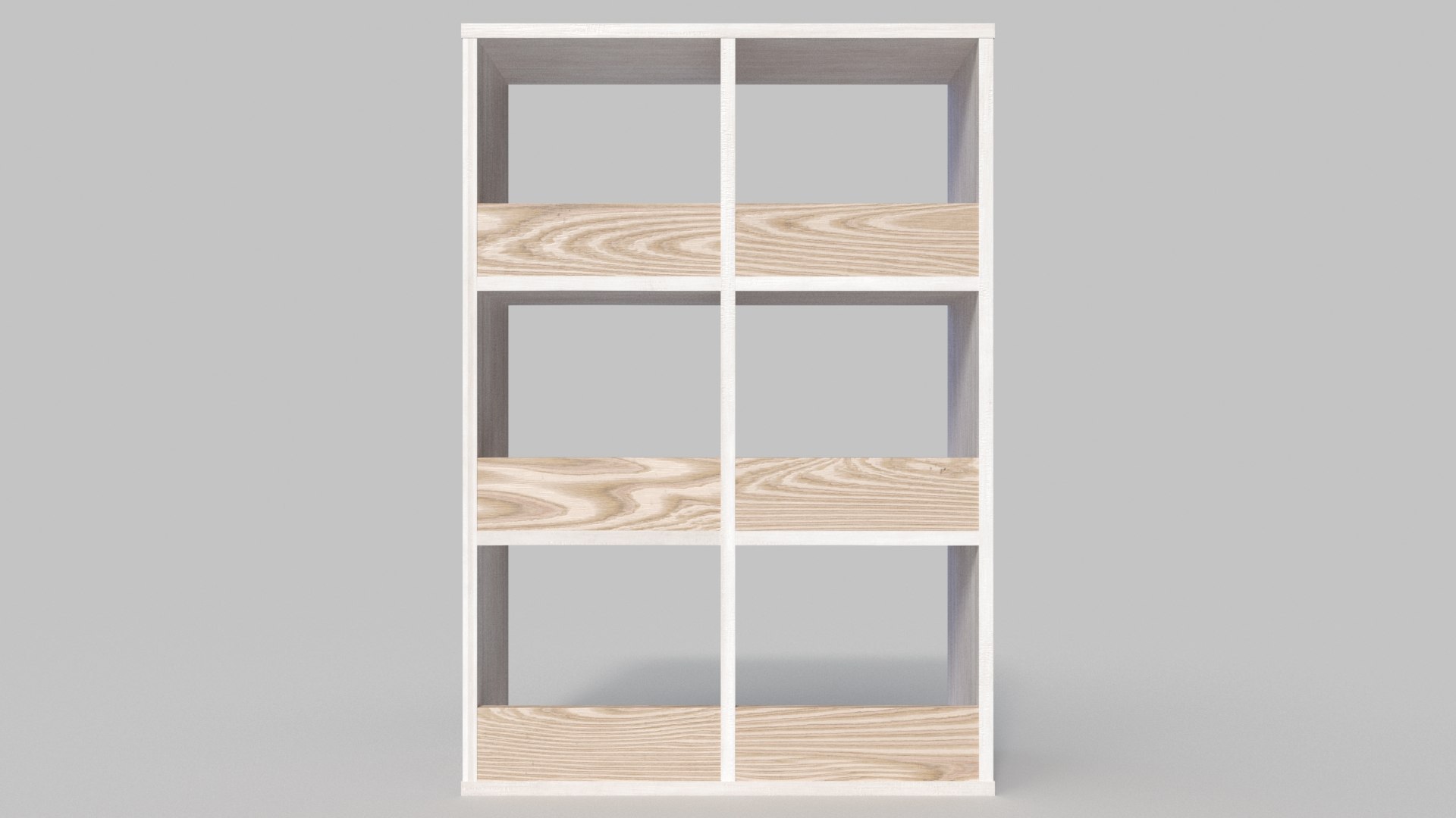 White Cube Shelf 3D - TurboSquid 1831976