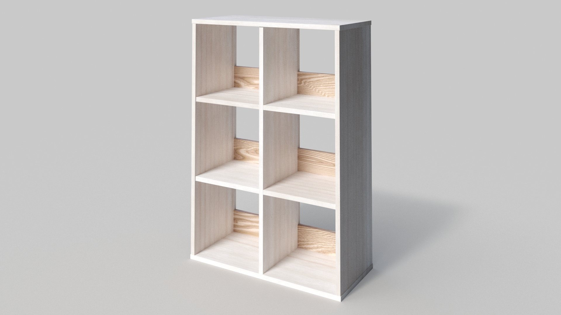 White Cube Shelf 3D - TurboSquid 1831976