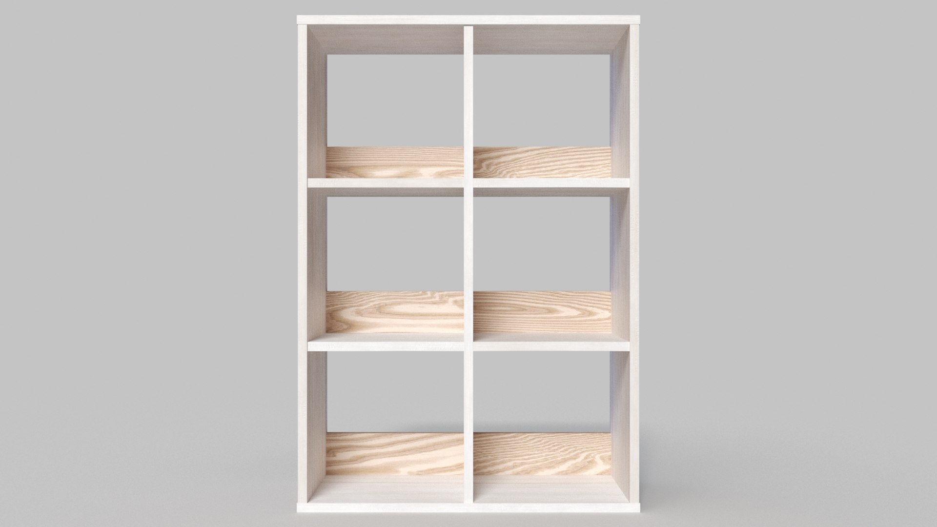 White Cube Shelf 3D - TurboSquid 1831976