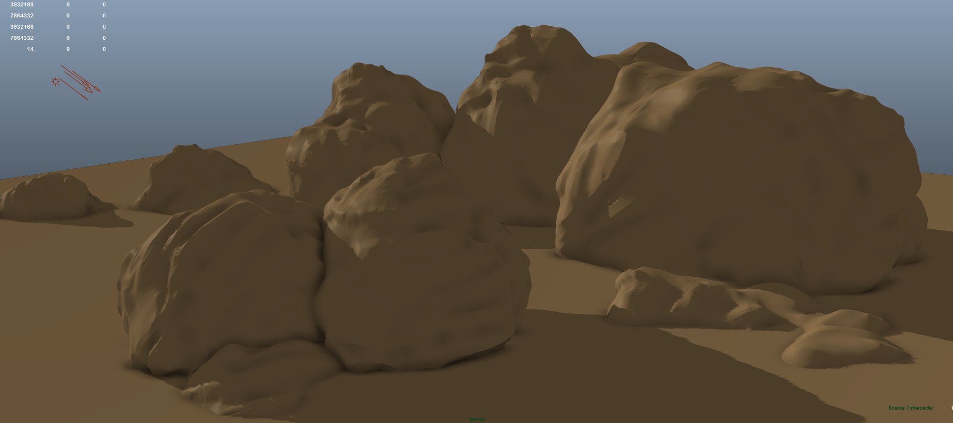 3D Modular Rock Model - TurboSquid 1333261