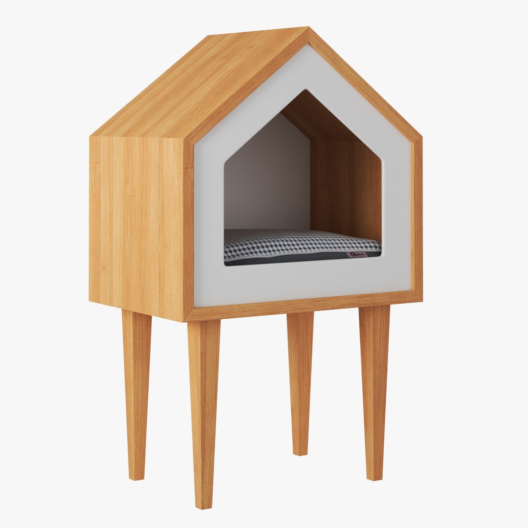 3D Cat House - TurboSquid 1609575