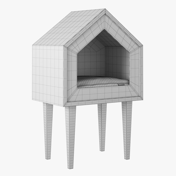 3D cat house - TurboSquid 1609575