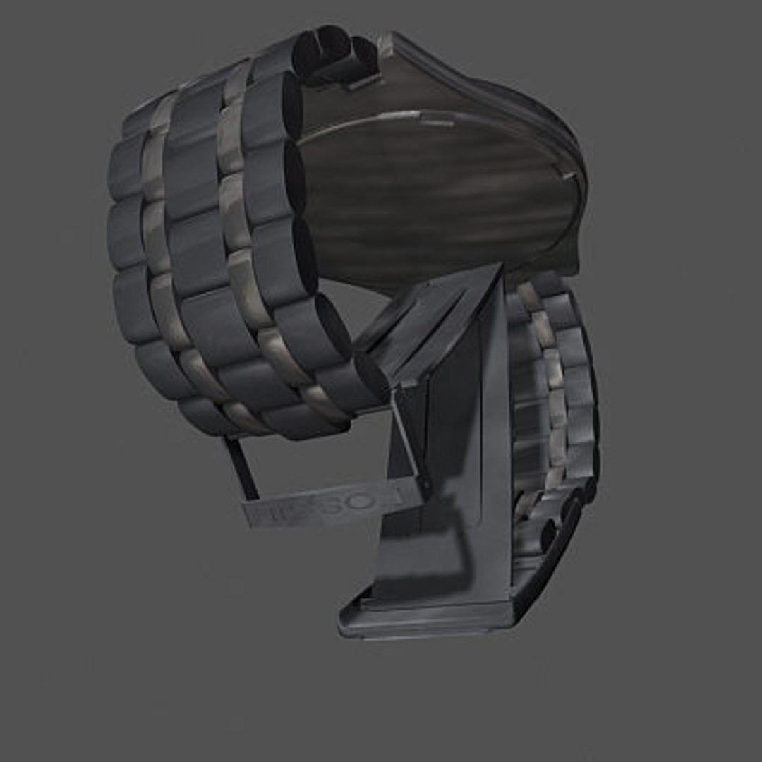 3d Fossil Watch Model
