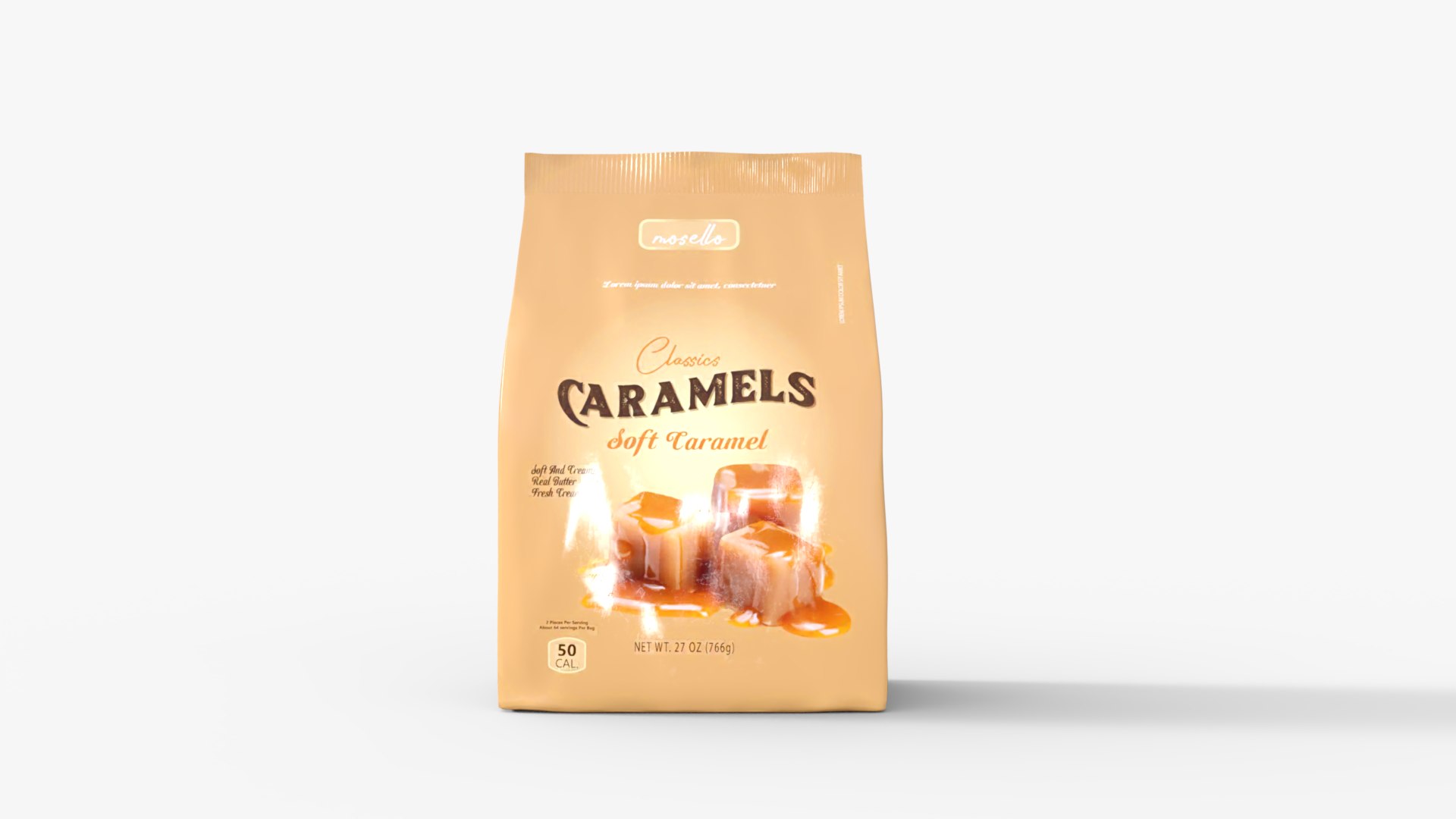 3D Candy Bag Low - Poly 3D Model - TurboSquid 2292145