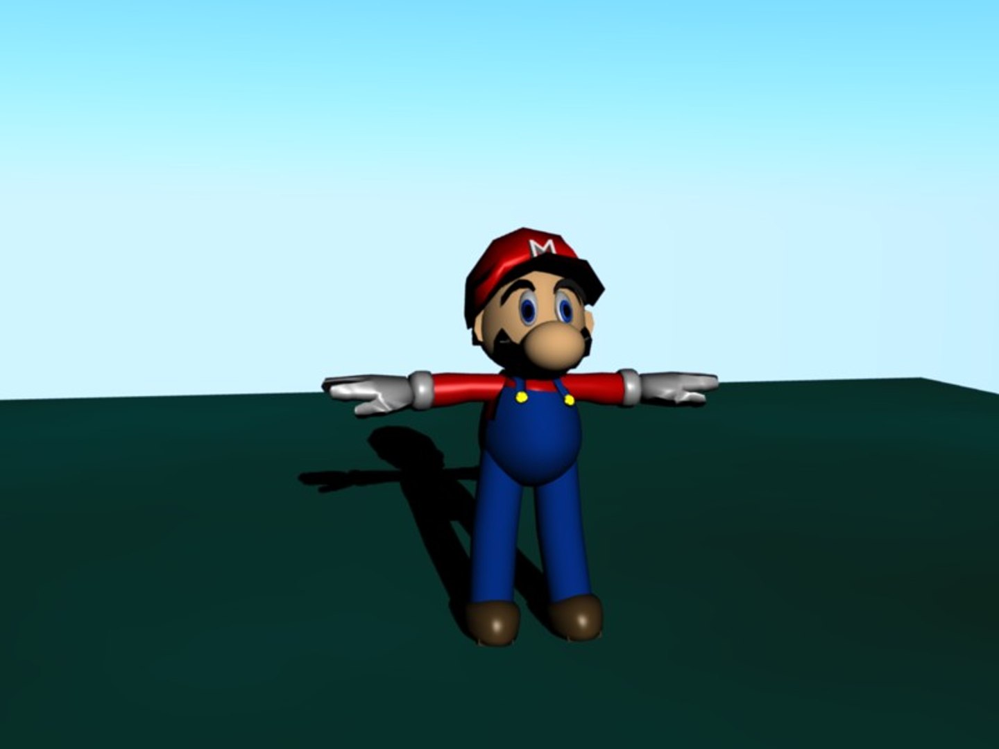 Free Mario 3d Model