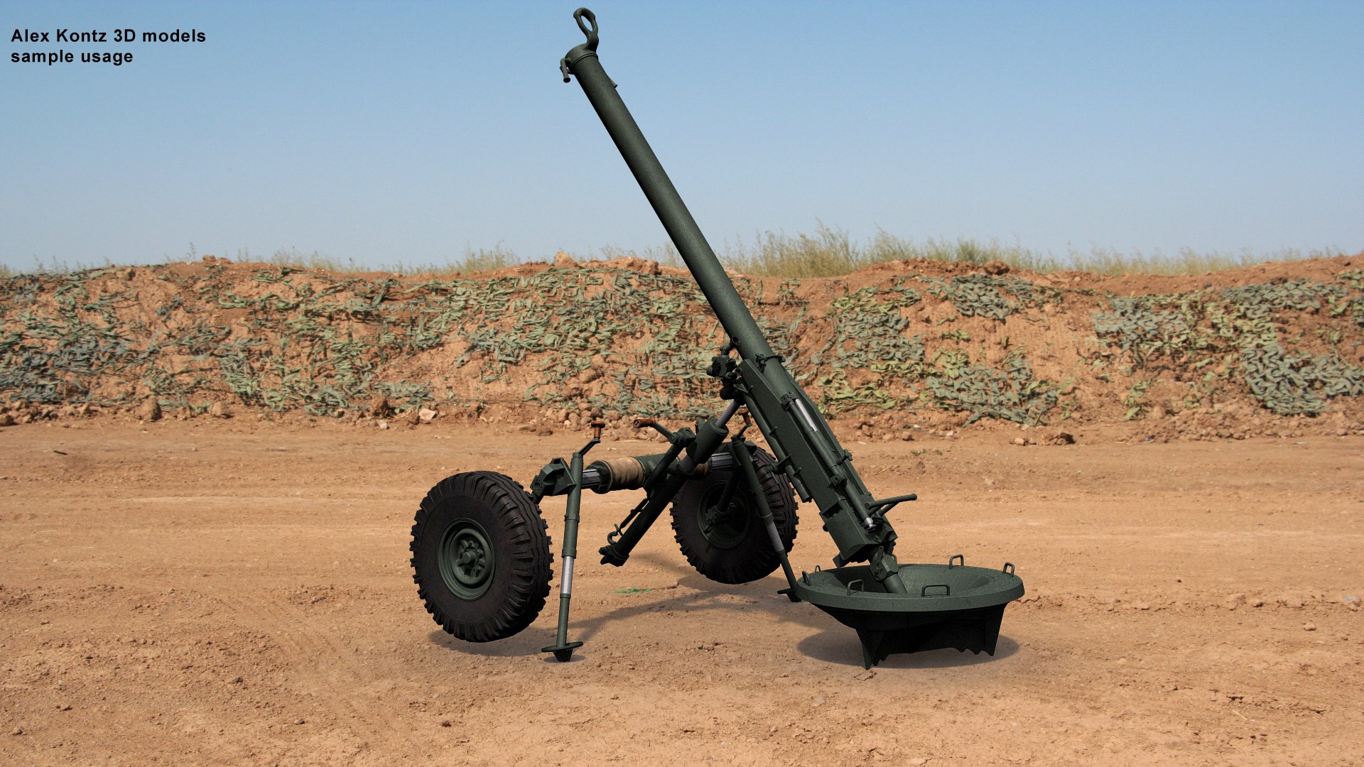 modelo 3d 2B23 Nona-M1 - TurboSquid 1850327