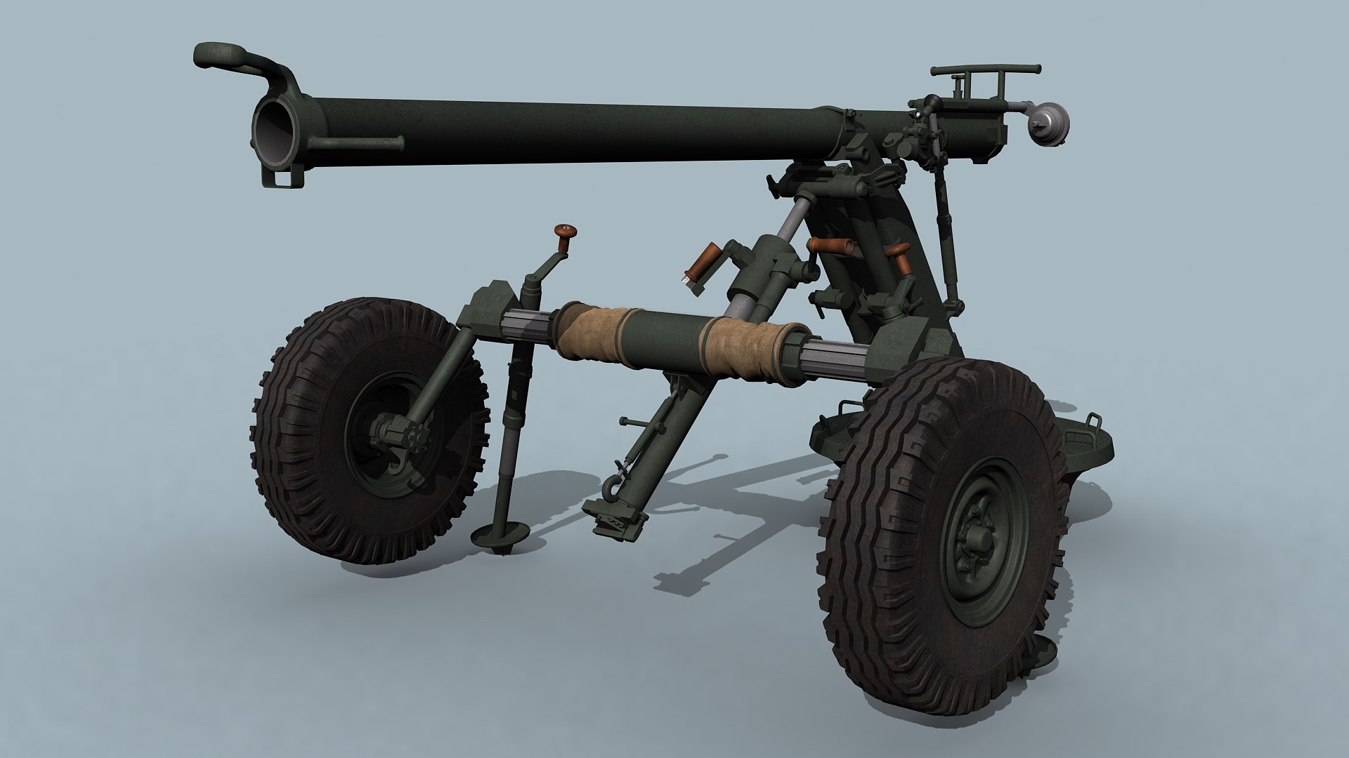 2B23 Nona-M1 3D Model - TurboSquid 1850327