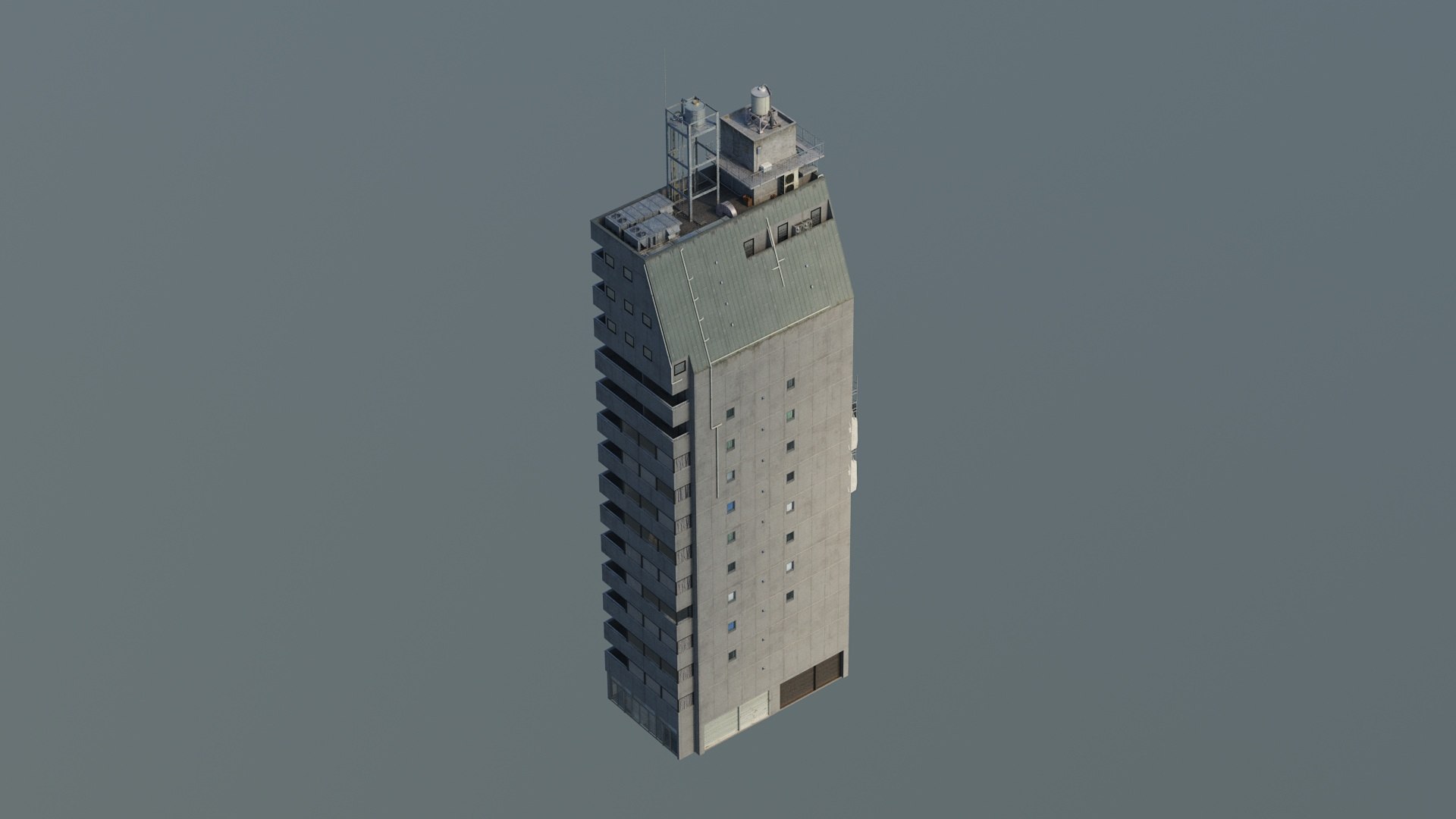 3D Rooftop Model - TurboSquid 2142968